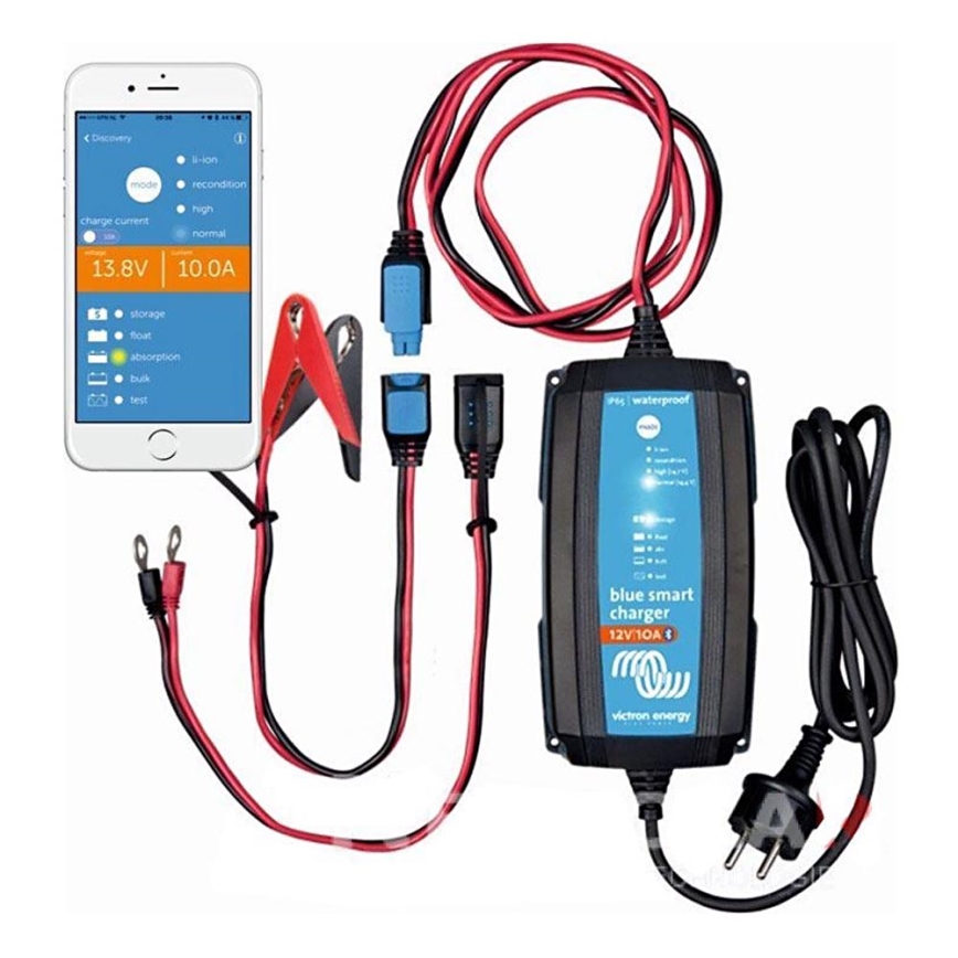 Victron Energy - Intelligentes Bleibatterie-Ladegerät 12V/10A IP65 ...